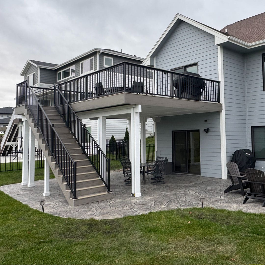 Custom Deck Design & Installation | Custom Decks IA – Des Moines ...