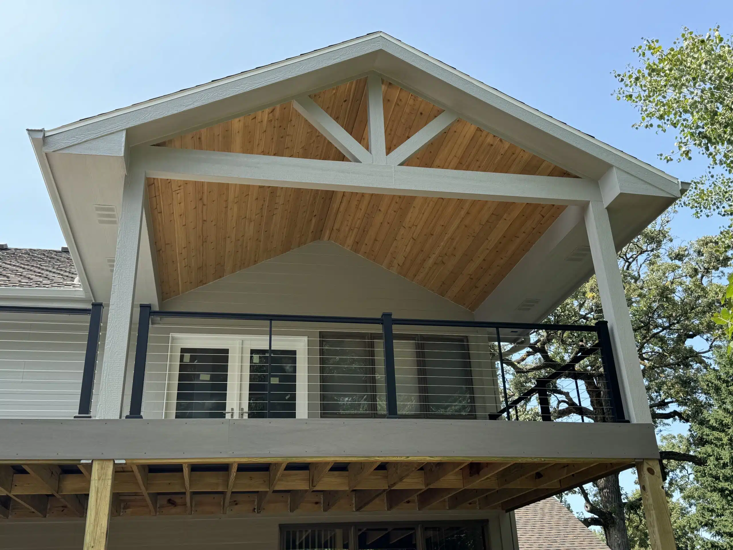 The Half-Covered Haven | Custom Decks IA – Partially Covered Outdoor ...