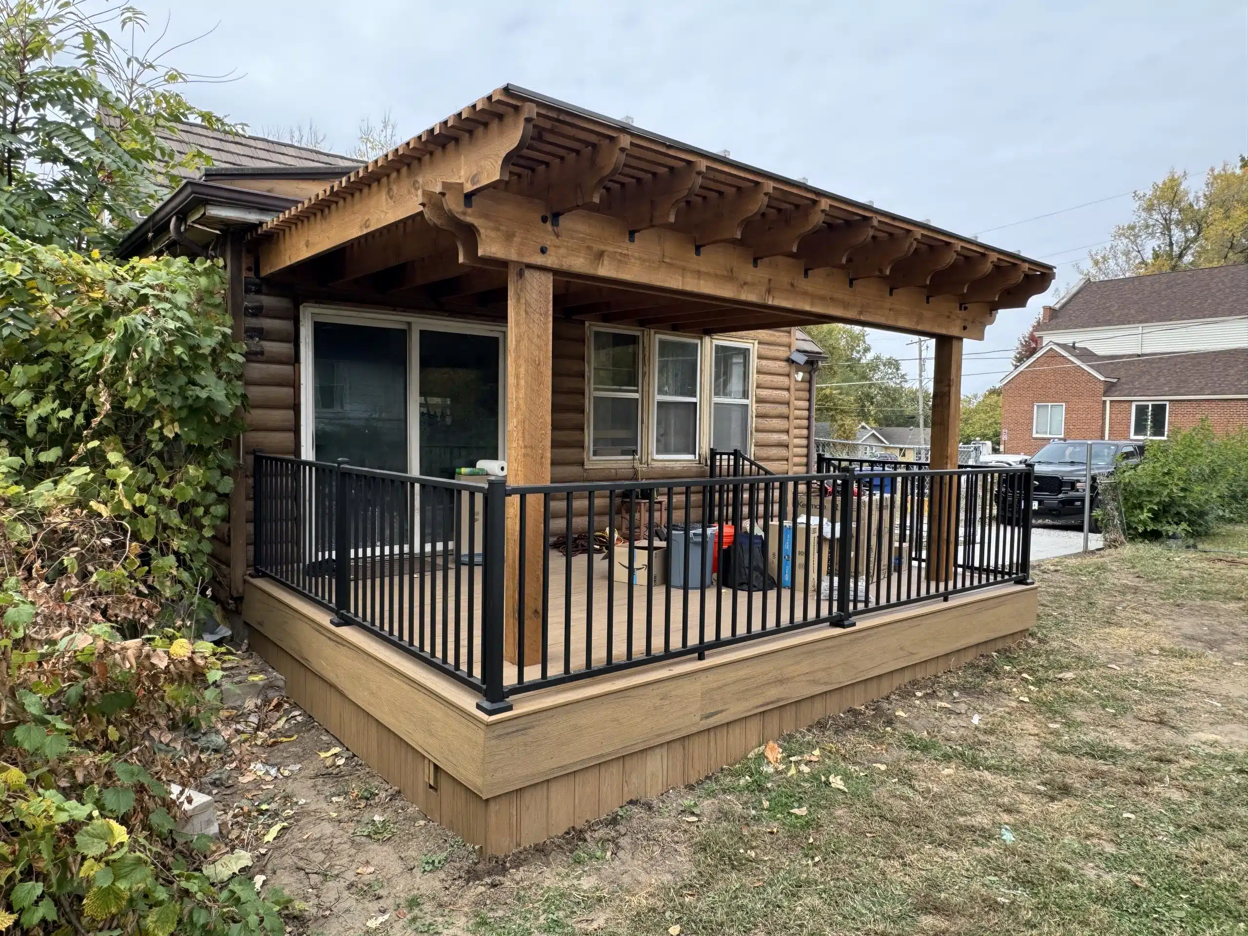 Custom Pergolas & Shade Structures | Custom Decks IA – Central Iowa Builder