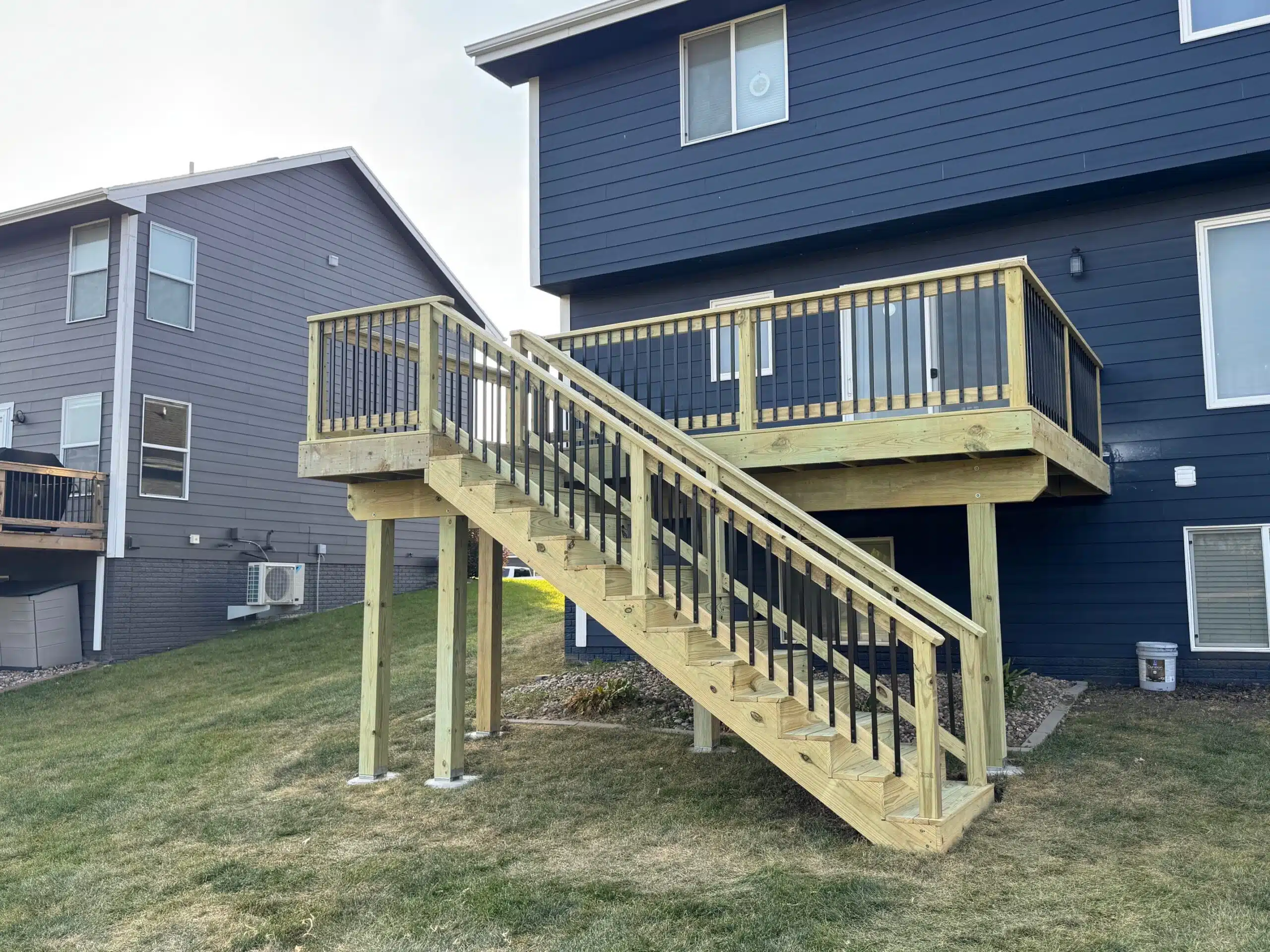 Deck Footings That Prevent Rot | Custom Decks IA – Long-Lasting Deck ...